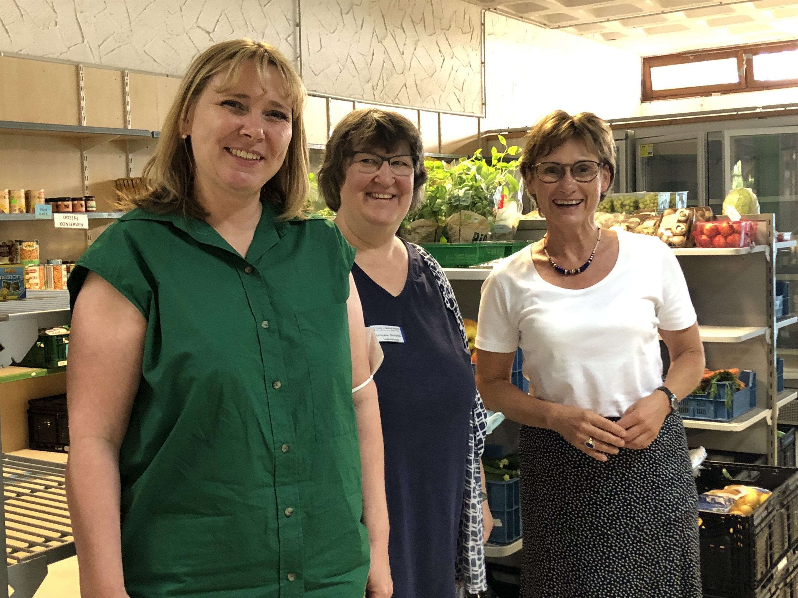 Steigende Nachfrage im Tafelladen – Sabine Kurtz MdL